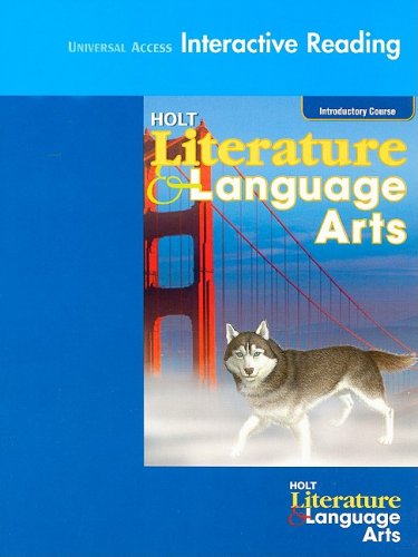 Universal Access Interactive Reading-Literature and Language Arts: Hrw ...