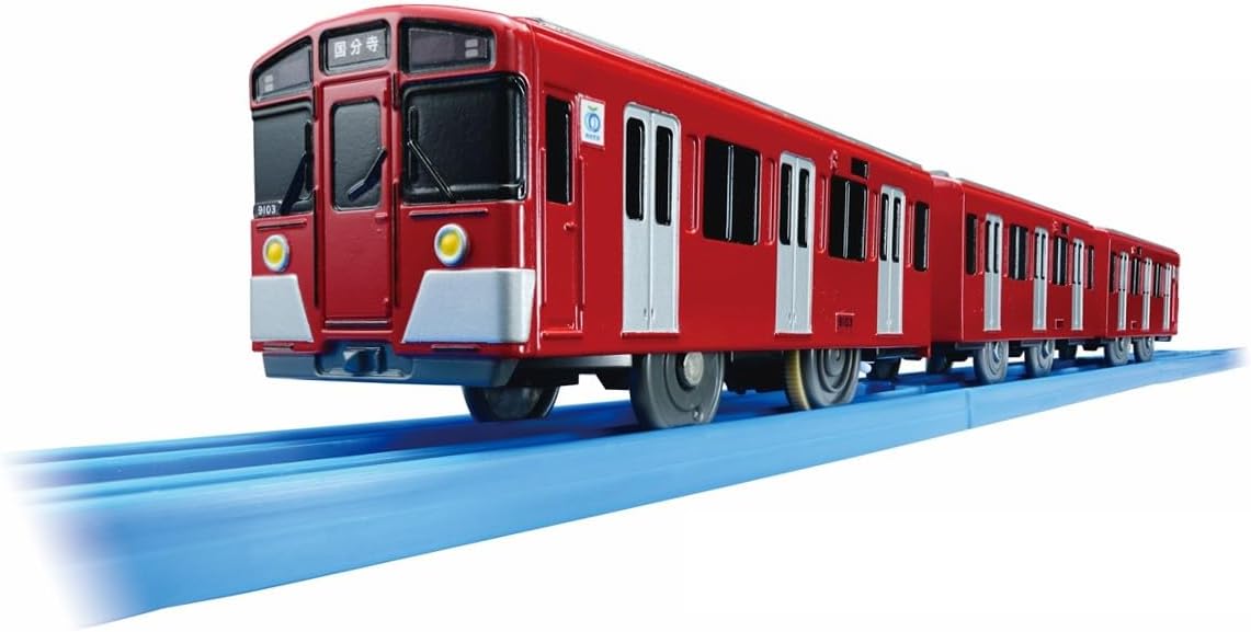 Amazon.com: Takara Tomy Plarail Seibu Railway 9000 Series (Red) : Toys ...