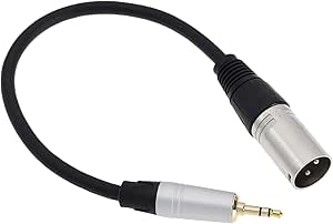 SING F LTD 3.5mm Male to XLR Male Audio Adapter Cable 3.5mm to XLR ...