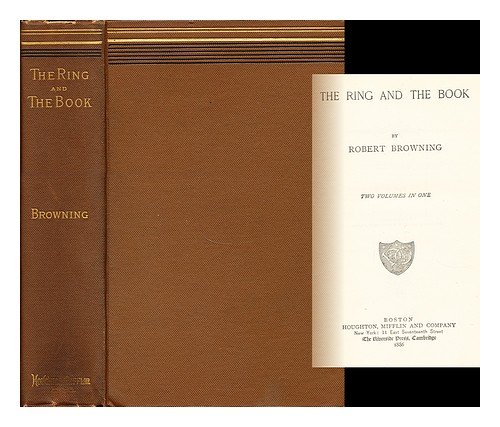The Ring and the Book: Amazon.co.uk: Browning, Robert: Books
