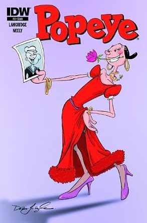 Popeye #3 "Dean Yeagle Olive Oil Variant": Roger Langridge: Amazon.com ...