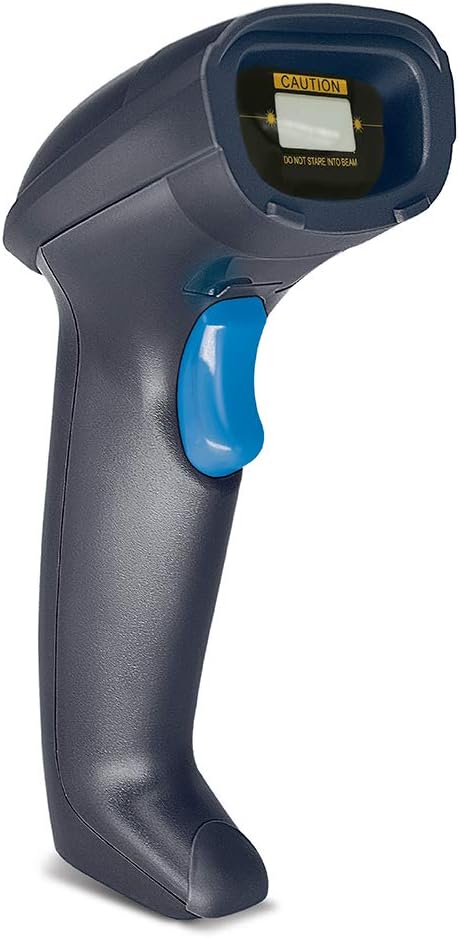 iBall LS-392 Wired USB Optical Laser High Speed 1D Barcode Scanner ...