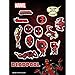 Amazon.com - Marvel Deadpool Vinyl Decals - Set of 12 Outdoor Rated ...