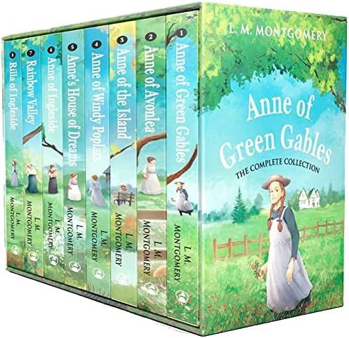 Anne of Green Gables The Complete Collection 8 Books Box Set by L. M ...