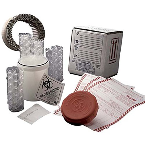 Saf-T-Pak STP-100-DS Infectious Substance Shipper 12 Case (Pack of 12 ...