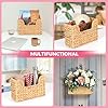 Amazon.com: Handwoven Water Hyacinth Wall Magazine Holder - Natural ...