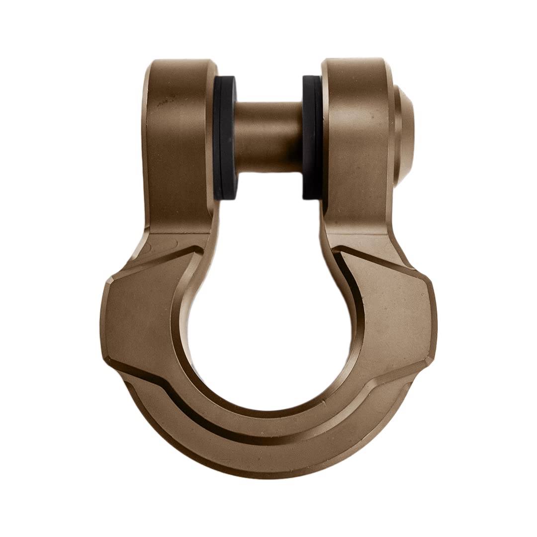 Amazon.com: CVF Offroad 1" D-Ring Billet Shackle with Theft Proof Lock ...