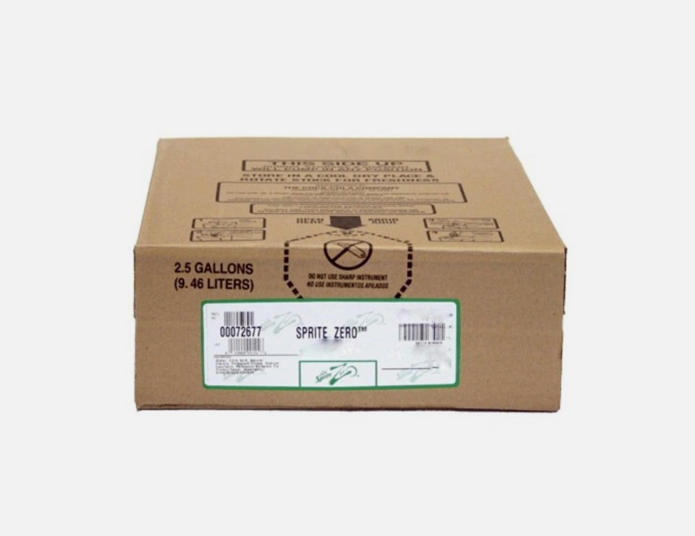 Amazon.com: Supply Depot Compatible with Sprite Zero Soda Syrup 2.5 ...