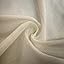 MIULEE Set of 2 Voile Curtains with Eyelets, Transparent Linen Look ...