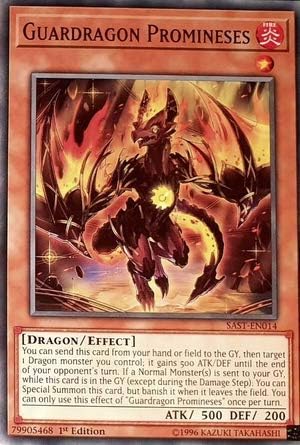 Amazon.com: Yu-Gi-Oh! - Guardragon Promineses - SAST-EN014 - Savage ...
