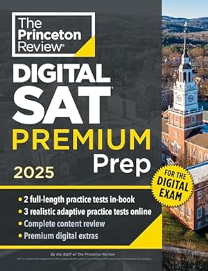 Amazon.com: Digital SAT Study Guide Premium, 2026: 3 Practice Tests ...