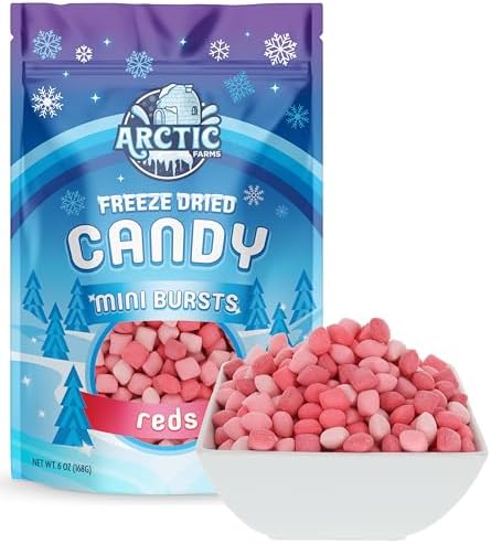 Amazon.com : Arctic Farms Freeze Dried Candy Mini Burst Pillows Candies ...
