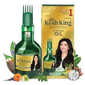 Buy Kesh King Ayurvedic Anti Hairfall Hair Oil, 300ml Online at Low Prices in India - Amazon.in