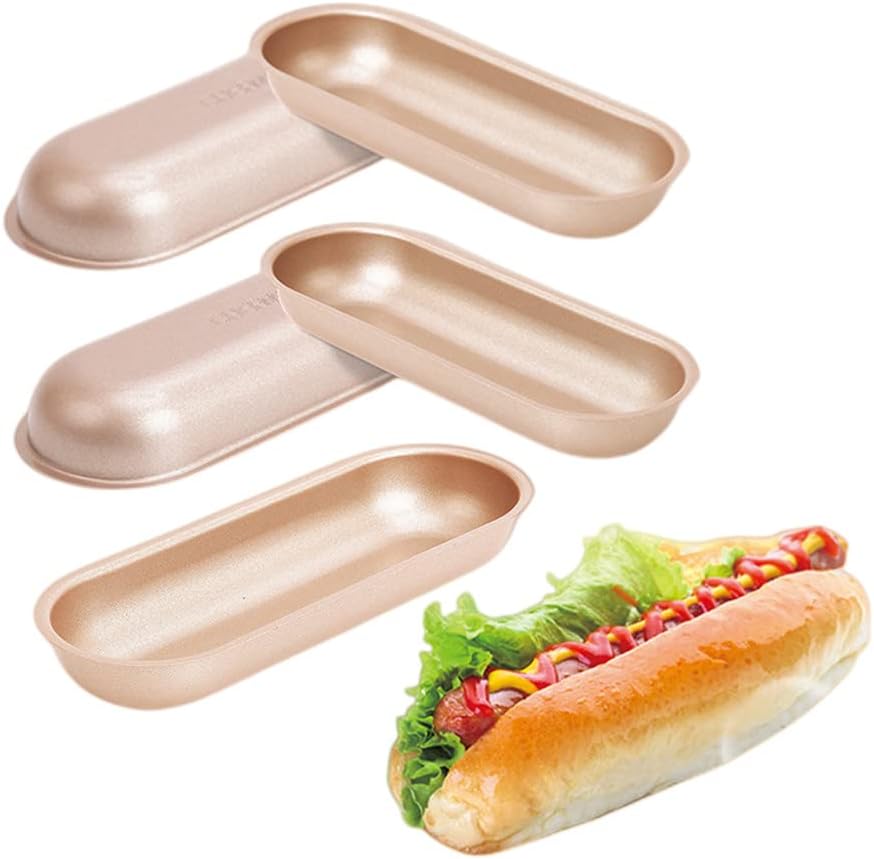 Amazon.com: Tiawudi 2 Pack Non-Stick Mini Loaf Pan, Carbon Steel Baking ...