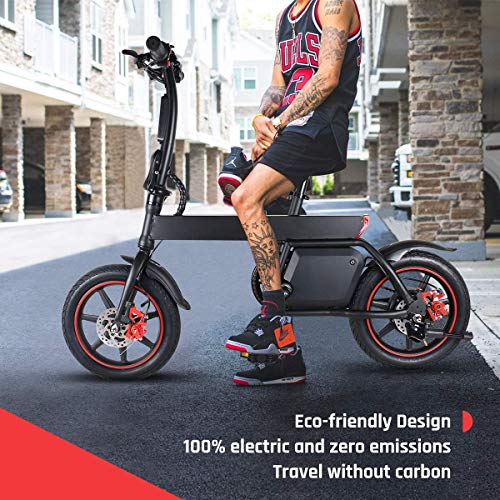 Windway Electric Bike Folding E-bike for adults, 14inch Wheel, Pedal ...