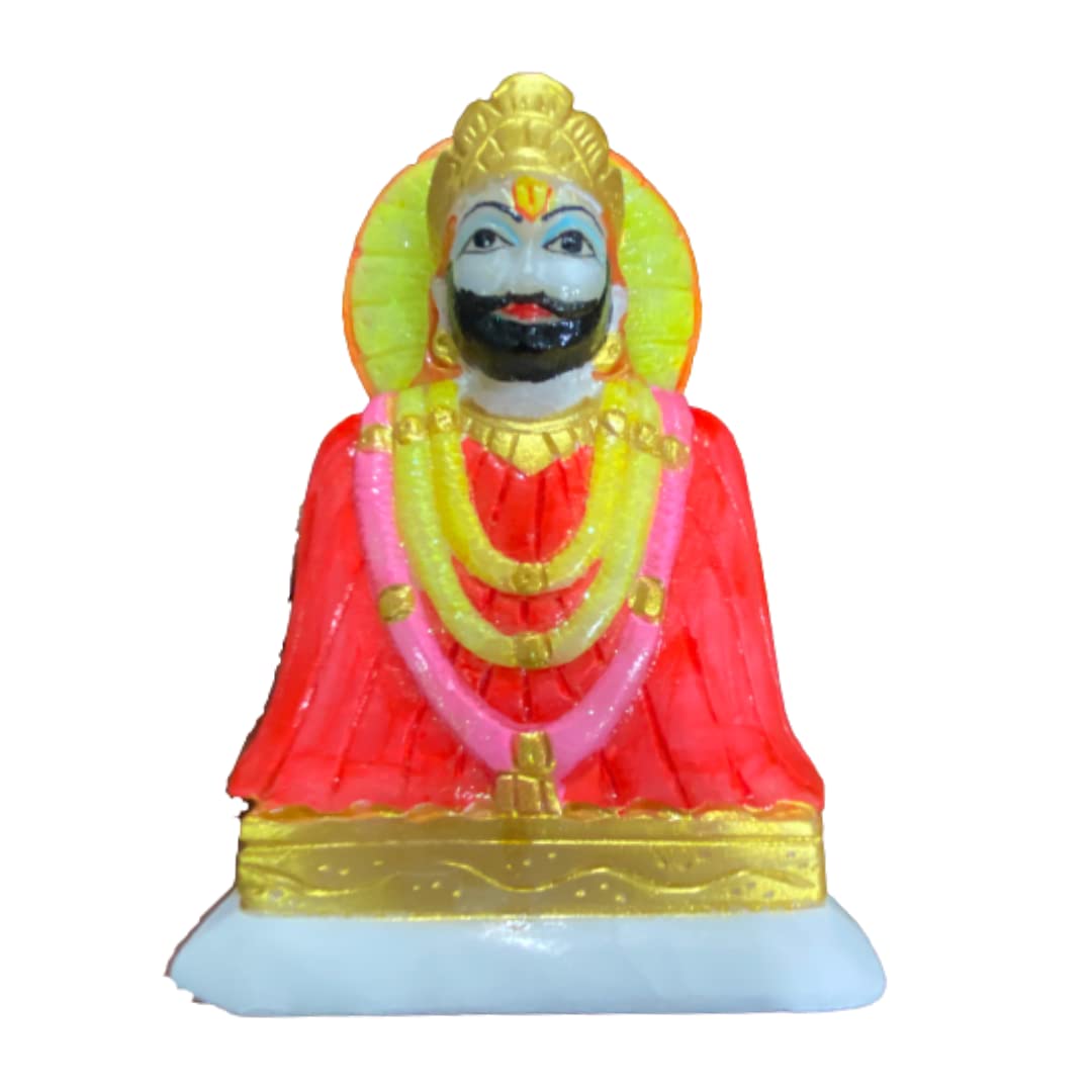 Buy Urban Decor Lord Khatu Shyam Baba Krishna Statue Idol Pooja Room ...