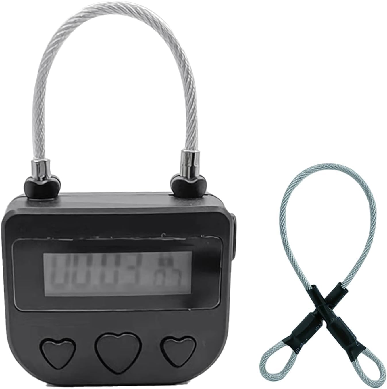 Electronic Time Padlock 99 Hours Max Timing with Electronic LCD Timed ...