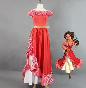 Amazon.co.jp: Disney Elena of Avalor Princess Elena Dress, Dress ...