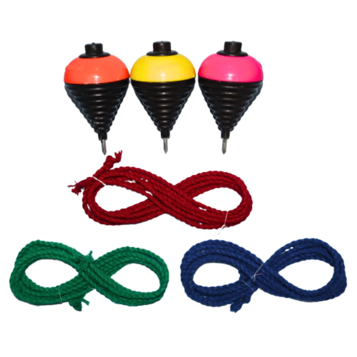 Buy Himavat Plastic Spinning Lattu I with Thread I Bhawra I Latto I ...