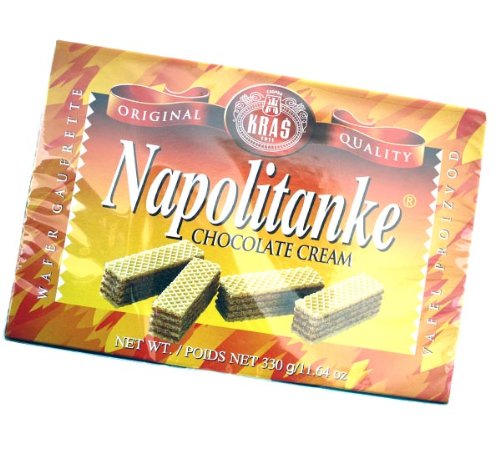 Amazon.com: Napolitanke Chocolate Wafers 330g : Grocery & Gourmet Food