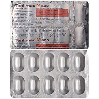 Tenlimac M 500 - Strip of 10 Tablets : Amazon.in: Health & Personal Care