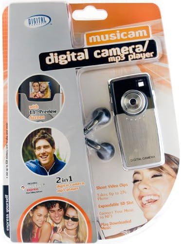 Amazon.com : Sakar Digital Concepts Musicam Digital Camera/MP3 player ...