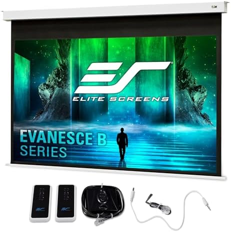Amazon.com: Elite Screens Evanesce B, 120" 16:9, Recessed In-Ceiling ...
