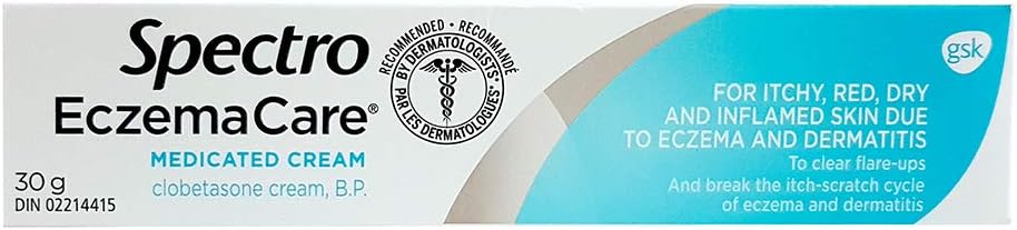 Spectro Eczema Care Intense Rehydration Cream 30g tube : Amazon.ca ...