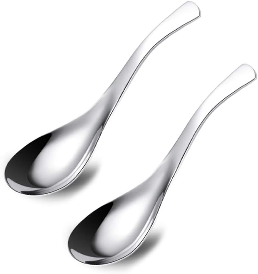 Amazon.com: Honbay 4PCS Stainless Steel Short Handle Spoon for Salt ...