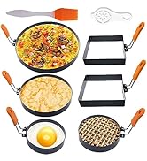 Amazon.com: 3 Packs Large Egg Rings for Frying Egg,8" Large Omelet Ring ...