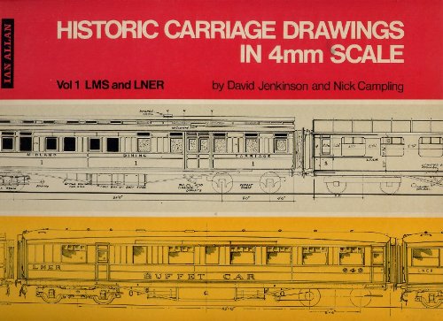 Amazon.co.jp: L.M.S.& L.N.E.R (v. 1) (Historic Carriage Drawings in 4mm ...