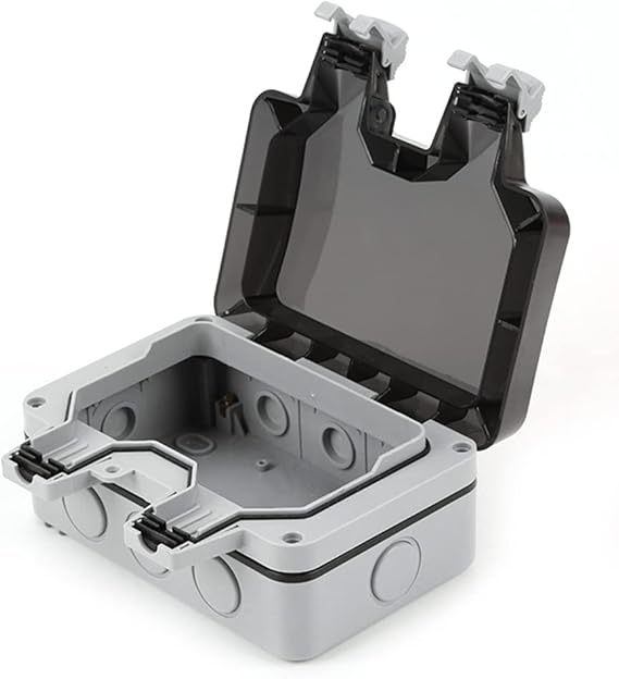 CENPEK Socket Waterproof Box Cover Ip66 Wall Mount Switch Case Flip Cap ...