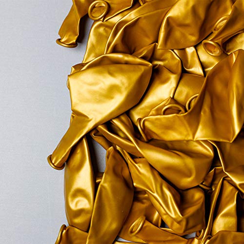 Pack of 50, 12 inches Metallic Gold Party Balloons, Balloons - Want It All