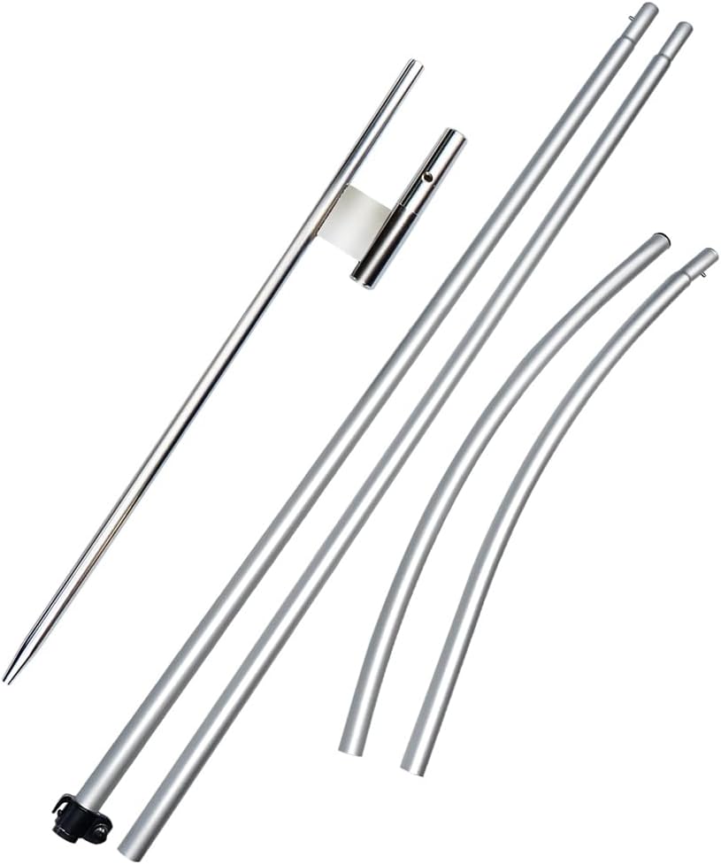 Amazon.com : FlagsImp 16ft Aluminum Advertising Swooper Pole with ...