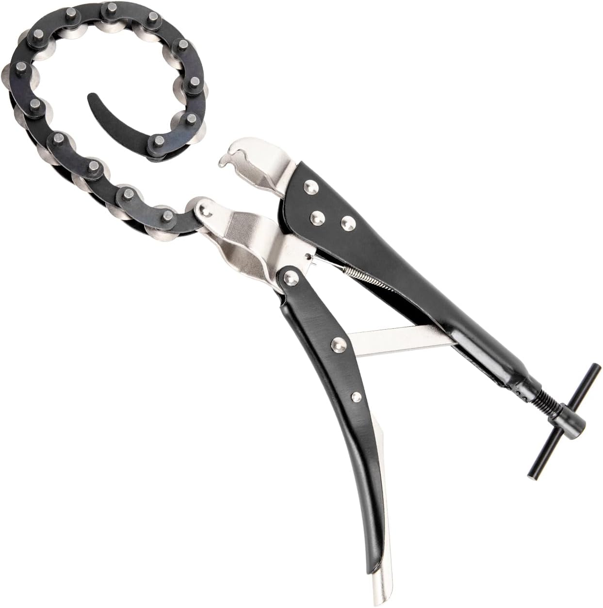 Exhaust Tube Chain Cutter, 0.6" to 3.3" Tailpipe Cutter, Tube Cutting ...