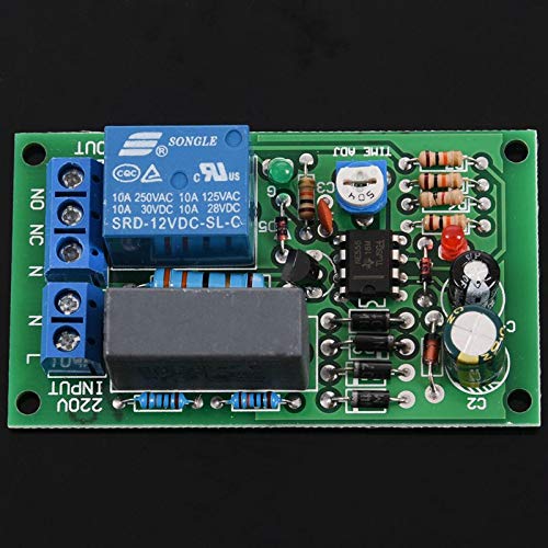 PRAV® 2X(220V Relay Board, Power on, time delay, Circuit Module ...