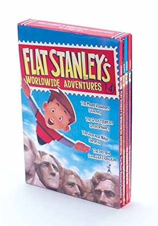 Amazon.com: Flat Stanley's Worldwide Adventures #1-4 Box Set ...