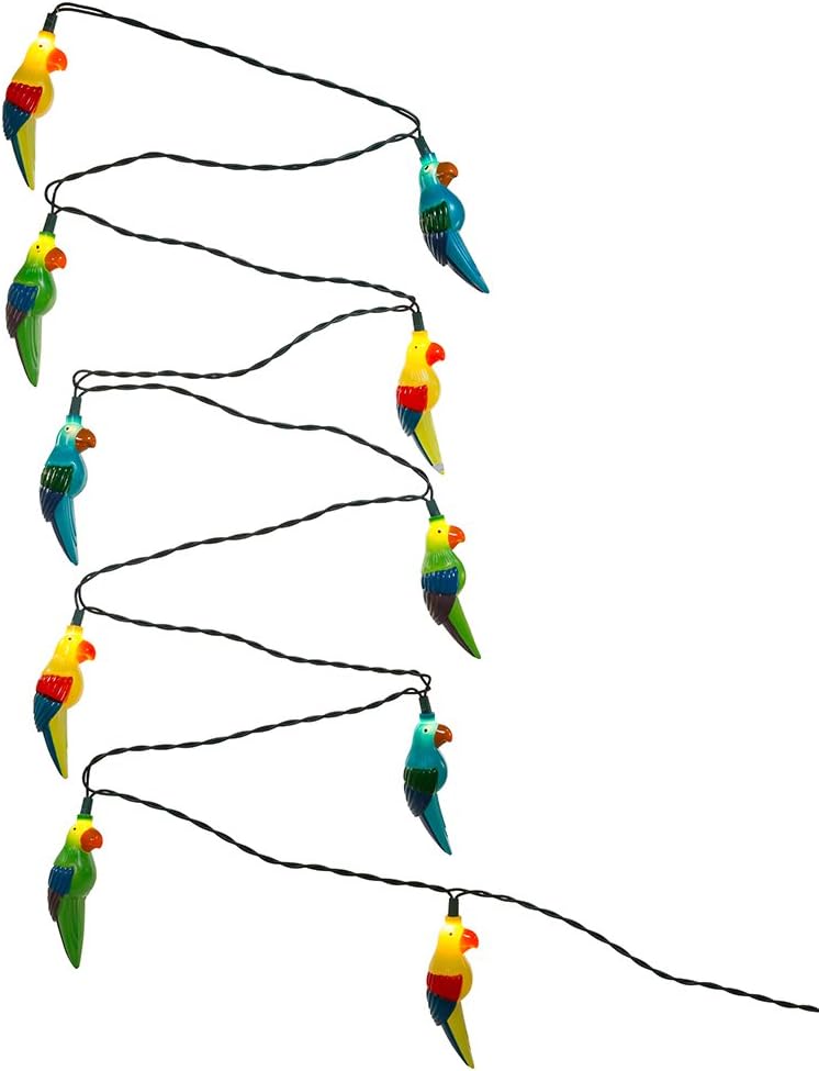 Amazon.com: Kurt Adler UL 10-Light Parrot Light Set : Home & Kitchen