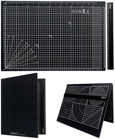 Amazon.com: iMAT Flip Cutting Mat Magnet Set, Aluminum Ruler & Cutting ...
