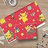 Danilo Promotions Pokemon Wrapping Paper, 4 Sheet 4 Tag Pokemon Wrap ...