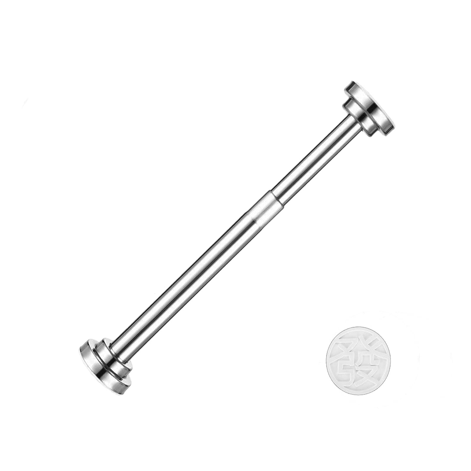 Amazon.com: Stainless Steel Spring Tension Curtain Rod 11.8" to 19.7 ...