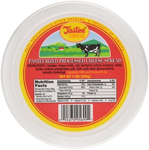 Amazon.com: Jamaican Tastee Cheese - 8.8 Ounce