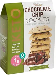 Too Good Gourmet KETO Chocolate Chips Cookies 142g : Buy Online at Best ...