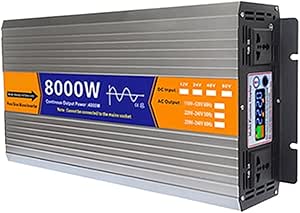 Car Inverter Pure Sine Save Inverter 8000W 6000W DC 12V/24V To AC ...