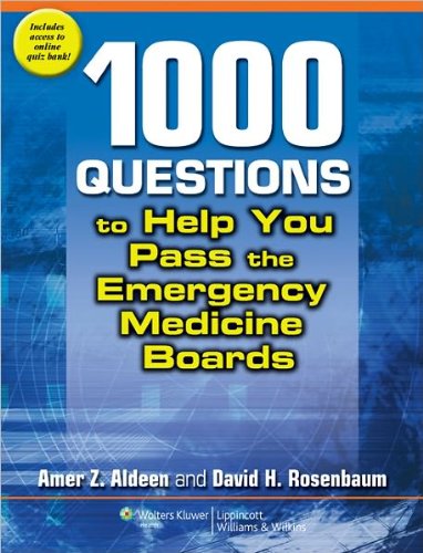 Amazon.com: 1,000 Questions to Help You Pass the Emergency Medicine ...
