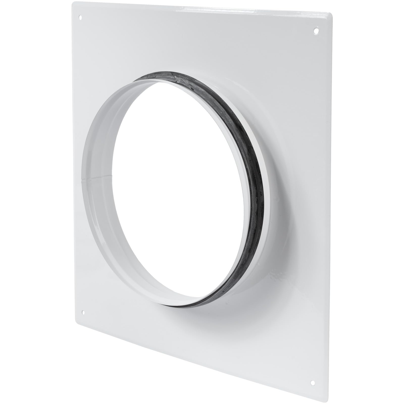 Snapklik.com : White Duct Connector Flange - 8 Inch Ducting ...