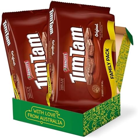 Amazon.com: Tim Tam Original Family (2 Pack) - Australian Biscuits ...