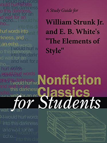 『A Study Guide for William Strunk Jr./E. B. White's "Elements - 読書メーター