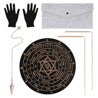 Amazon.com: 6 Divination Tools Kit Set Include Dowsing Rods Copper ...