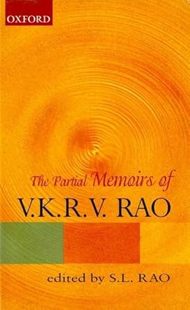 The Partial Memoirs of V.K.R.V. Rao: 9780195658231: Economics Books ...